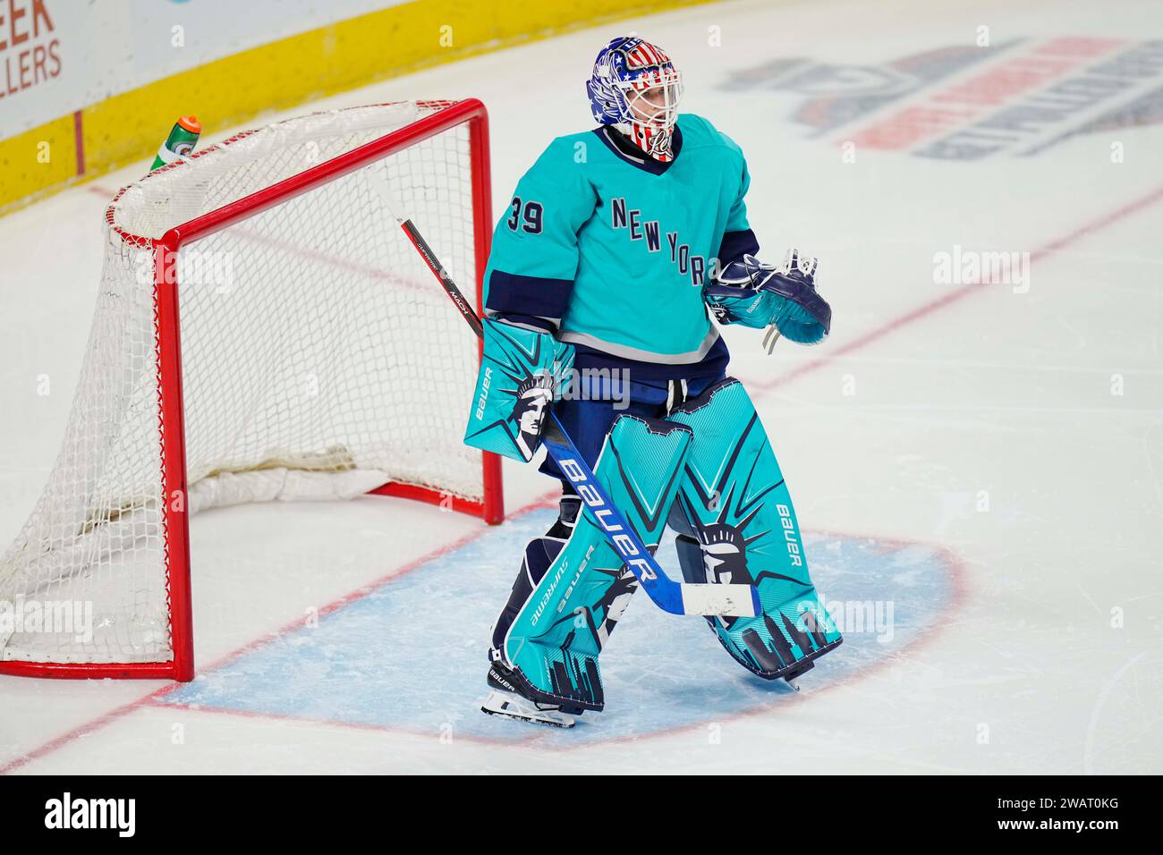 Bridgeport, USA. 05th Jan, 2024. January 5, 2024: New York goalie Abbey ...