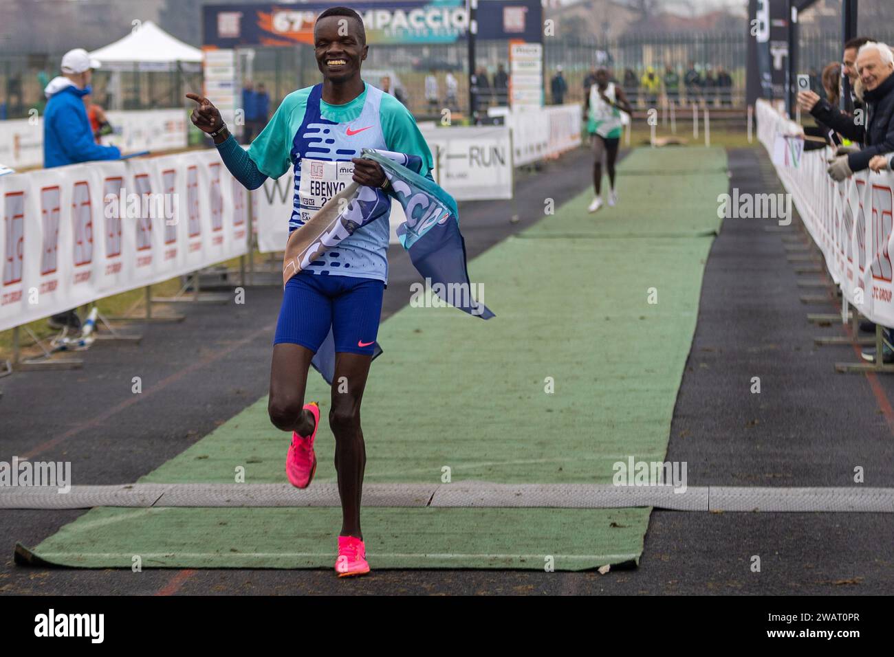 EBENYO DANIEL SIMIU (Ken), 1st classified Men International Campaccio ...