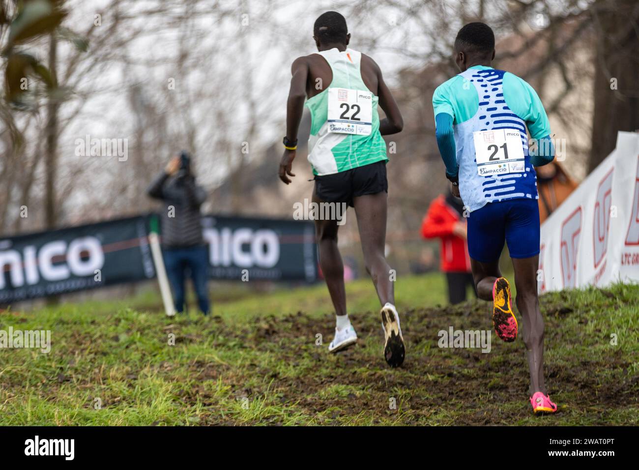CHELIMO OSCAR (Uga) and EBENYO DANIEL SIMIU (Ken), Men International ...