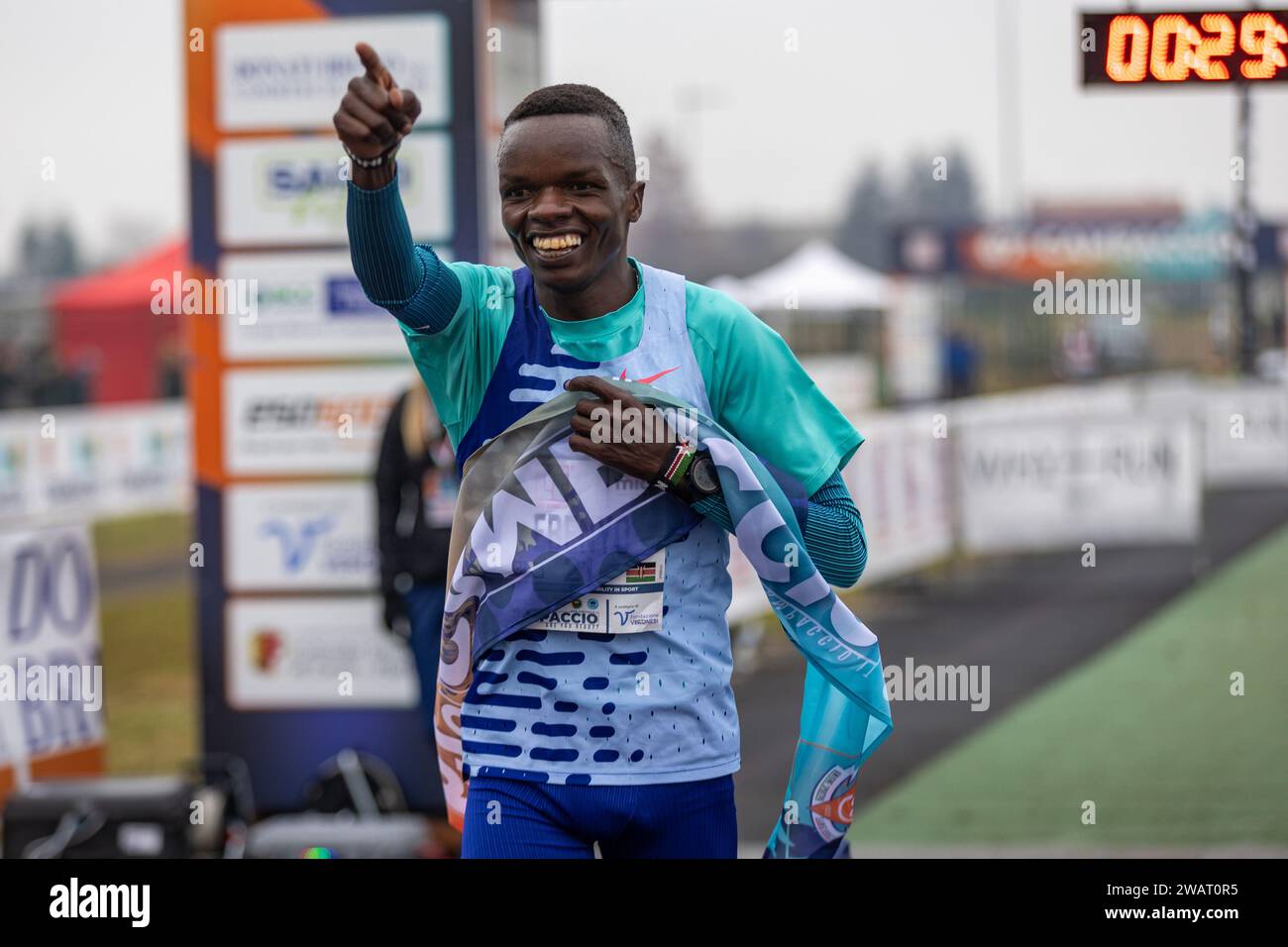 EBENYO DANIEL SIMIU (Ken), 1st classified Men International Campaccio ...