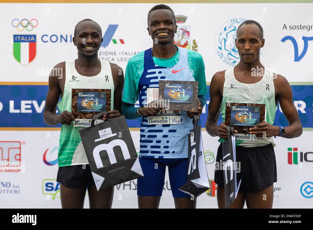 EBENYO DANIEL SIMIU (Ken) 1st classified, CHELIMO OSCAR (Uga) 2nd ...