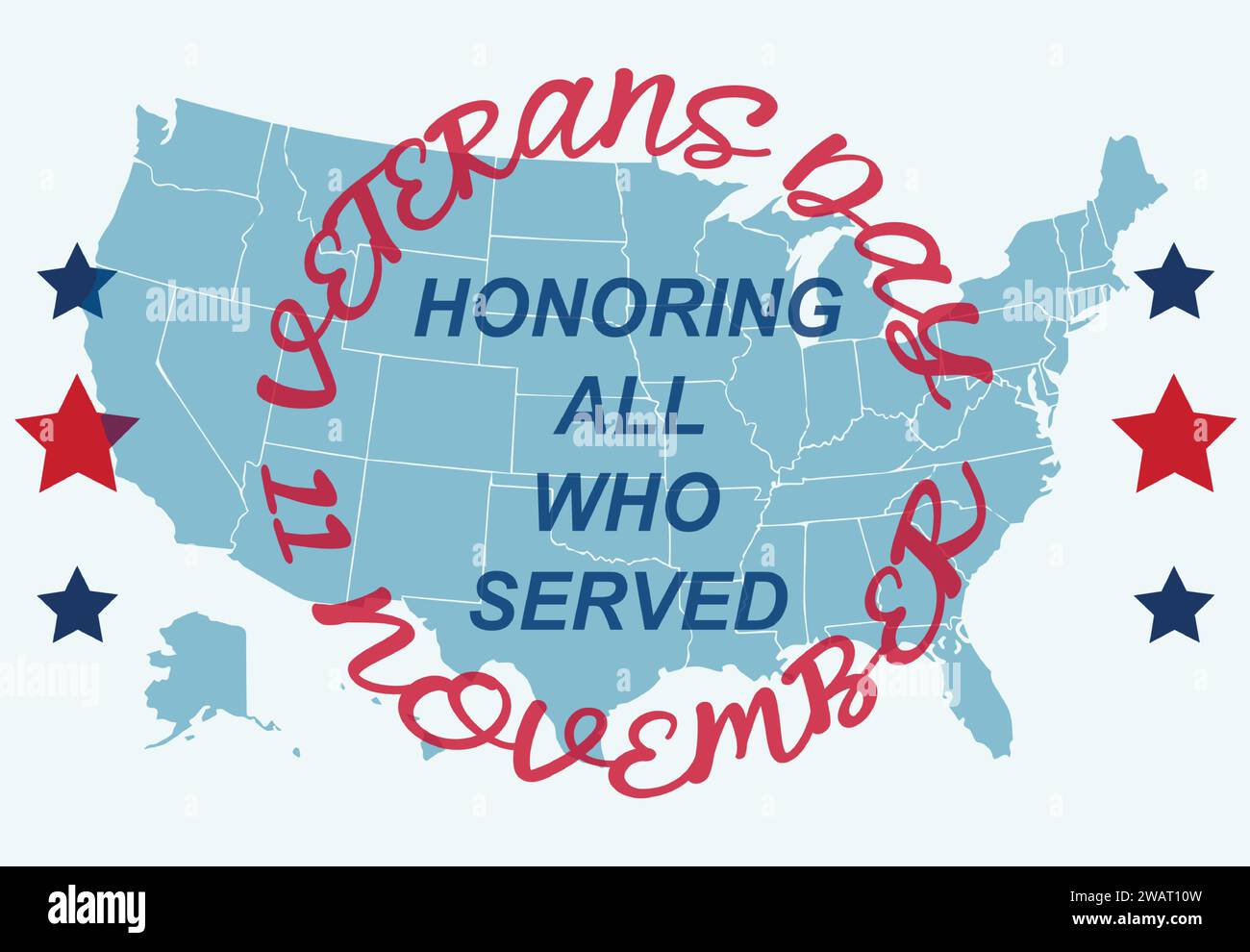 Happy Veterans Day. American flag. November 11 Poster, Banner, Greeting ...