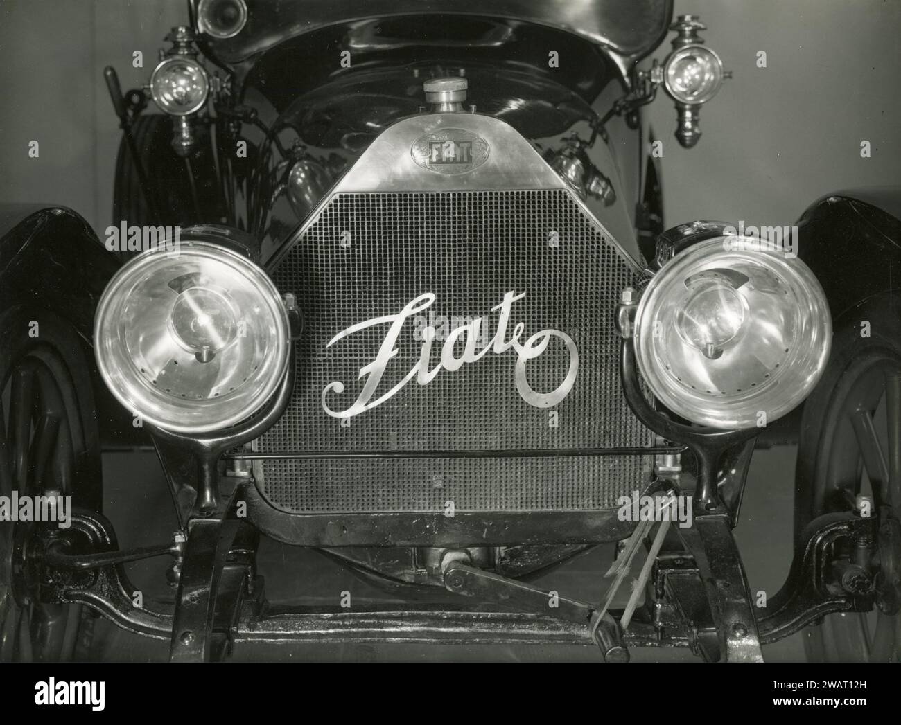Front view of FIAT Zero car, Italy 1910s Stock Photo - Alamy