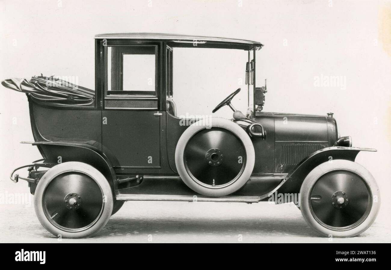 FIAT Tipo 1 car, Italy 1908 Stock Photo - Alamy