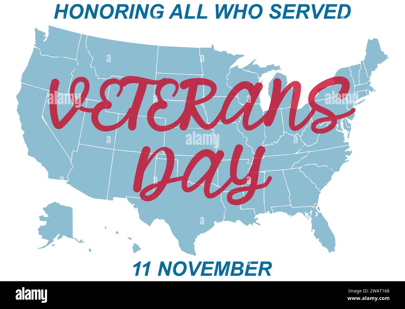 Happy Veterans Day. American flag. November 11 Poster, Banner, Greeting Card, Flyer Template ...