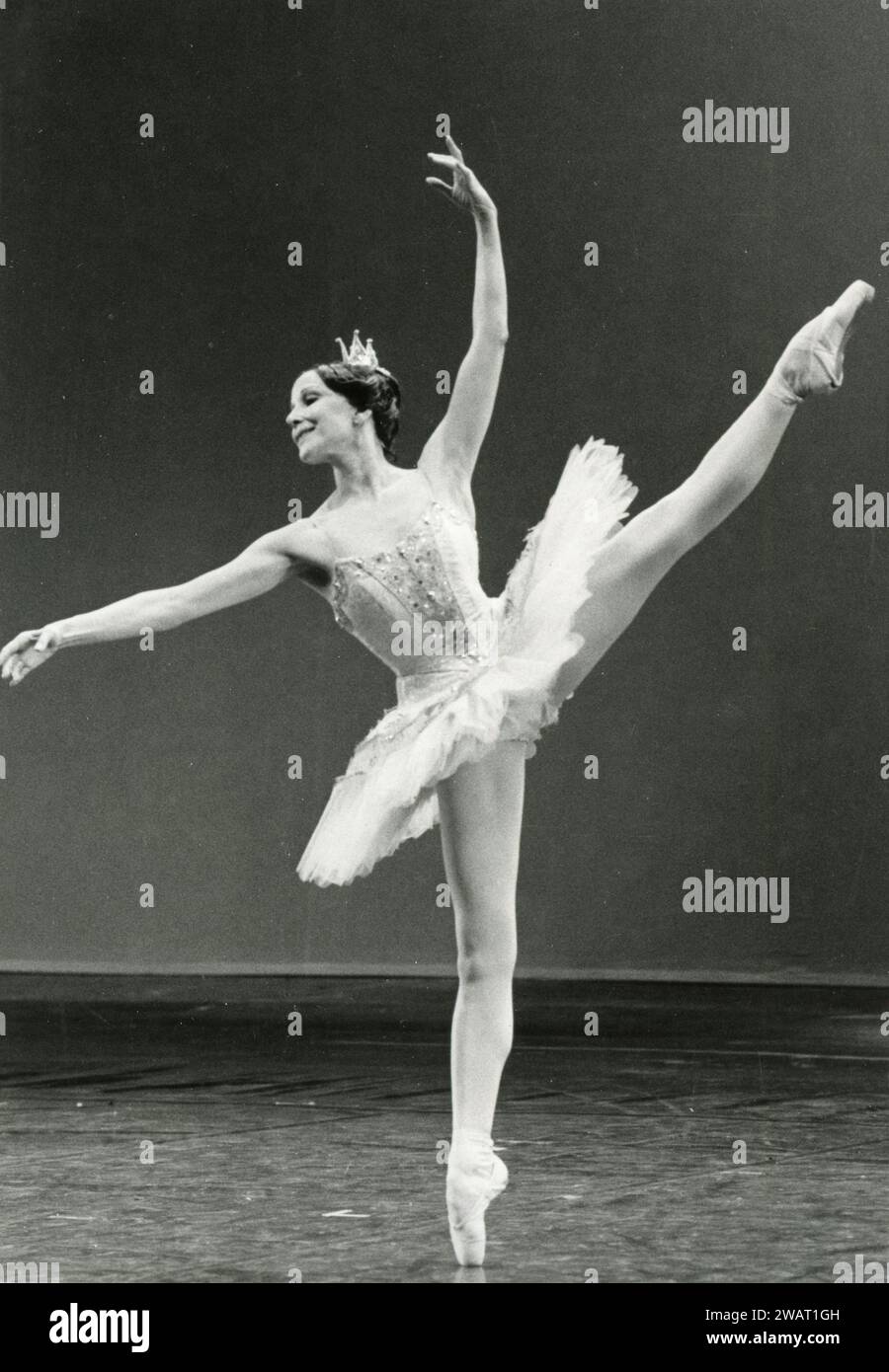 Italian ballet dancer Anna Razzi, Italy 1990 Stock Photo - Alamy