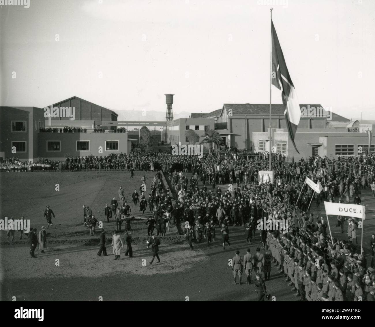 Cinecittà Studios during the fascist times, Rome, Italy 1930s Stock ...