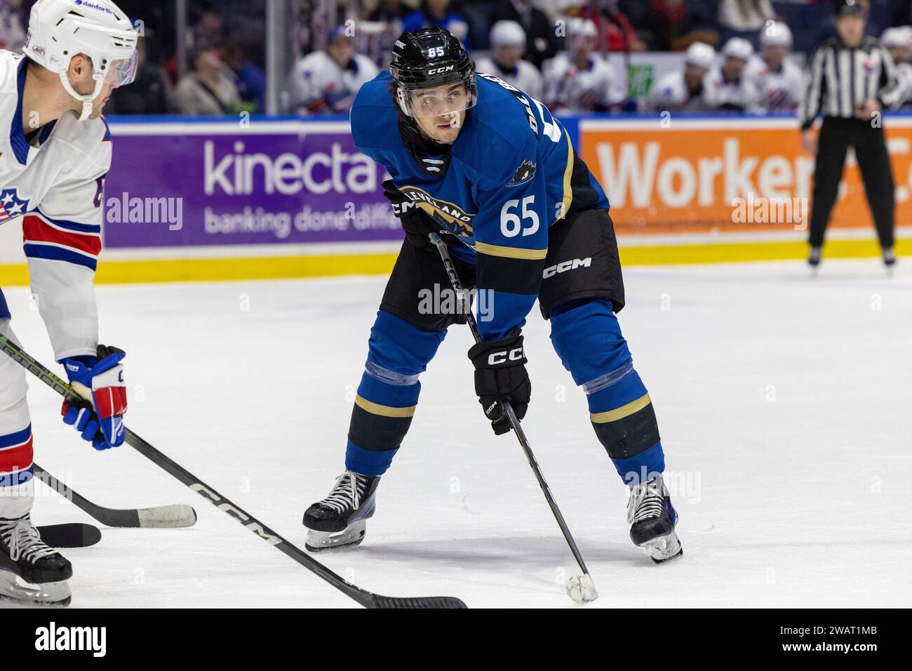 USA. 05th Jan, 2024. January 5th, 2024: Cleveland Monsters forward Luca ...
