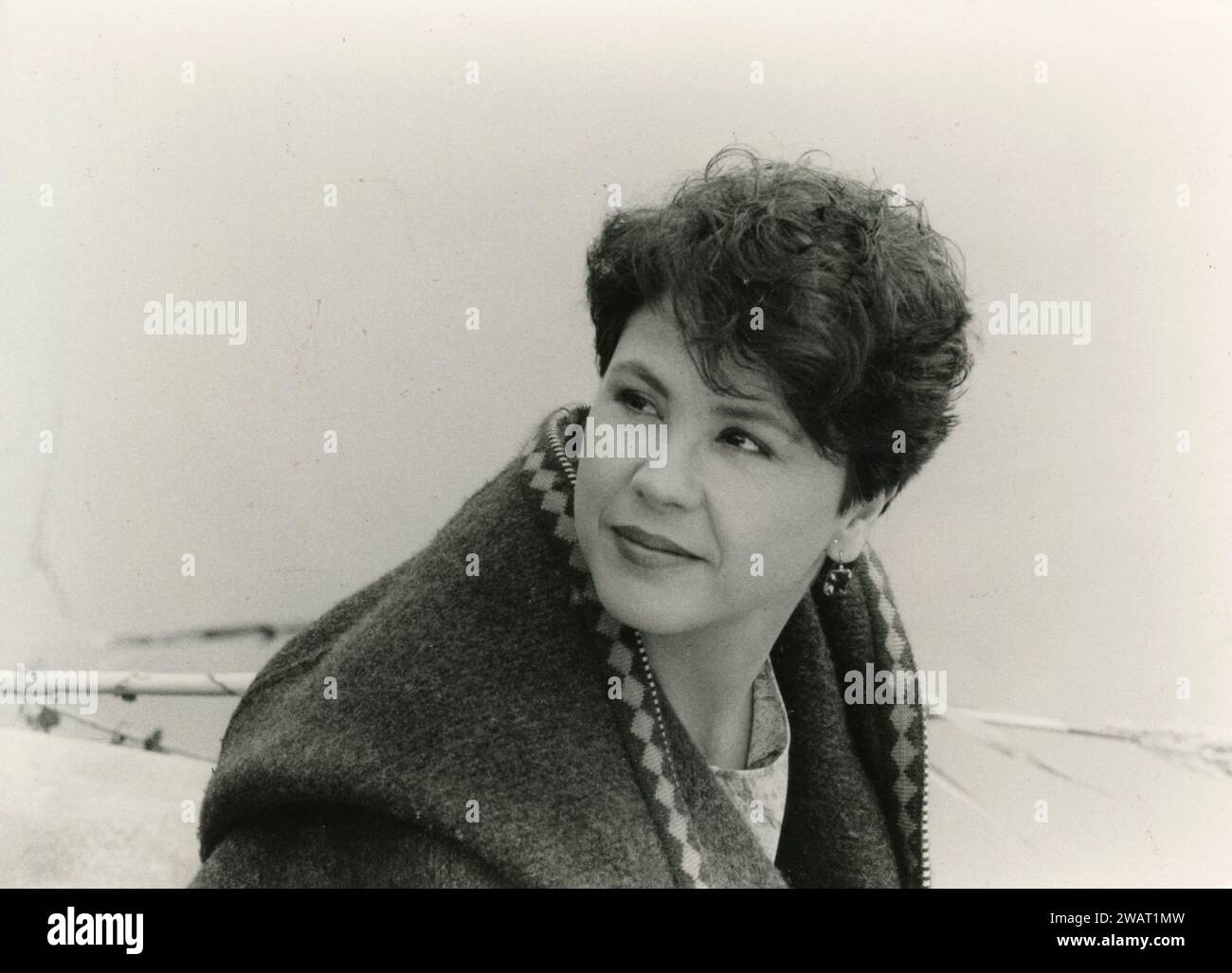 Italian actress Ottavia Piccolo in the movie Barocco, Italy 1991 Stock ...