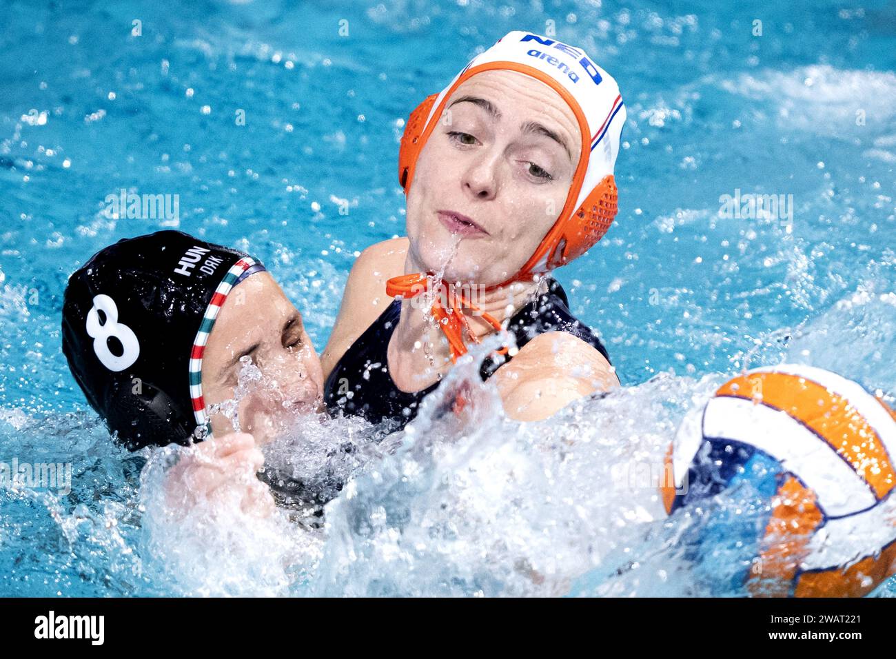 EINDHOVEN - Sabrina Van Der Sloot of the Dutch water polo team (f) in ...