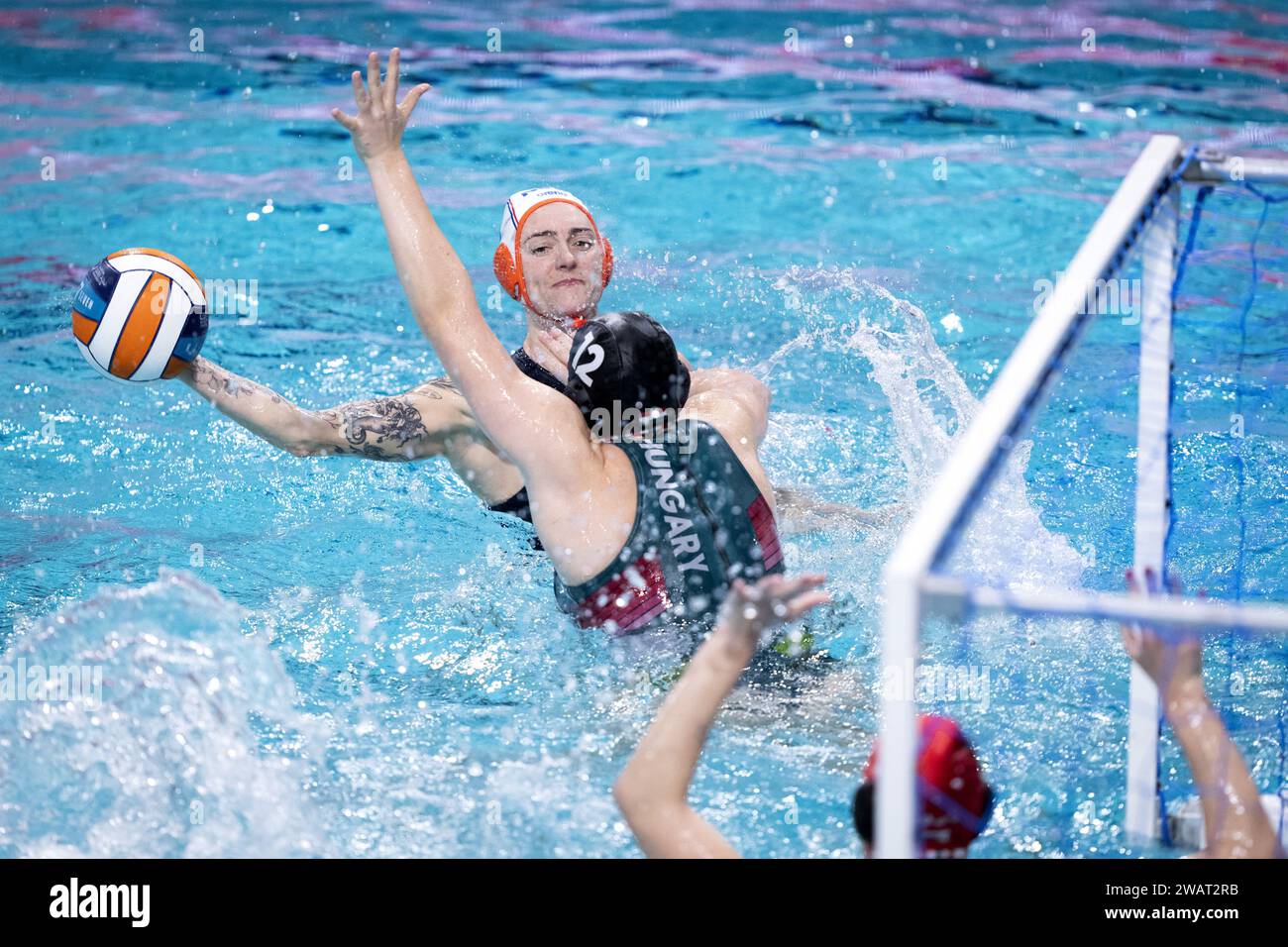 EINDHOVEN - Sabrina Van Der Sloot of the Dutch water polo team (f) in ...