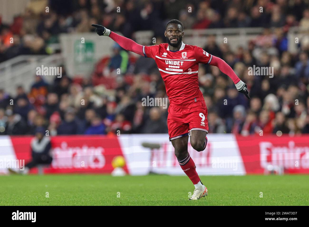 Emmanuel Latte Lath of Middlesbrough during the Emirates FA Cup Third ...