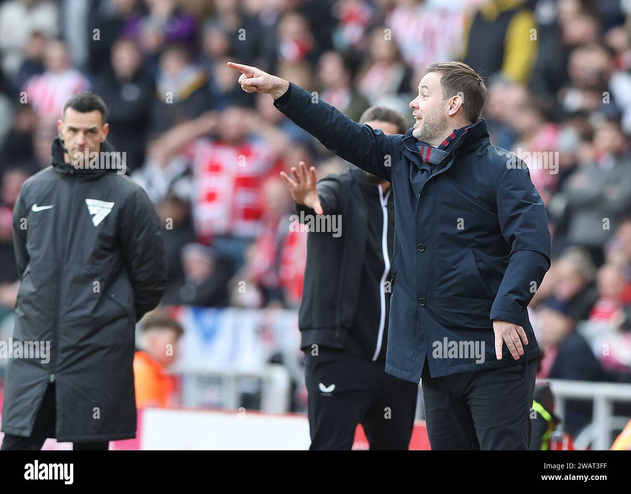 Michael beale sunderland 2024 hi-res stock photography and images - Alamy