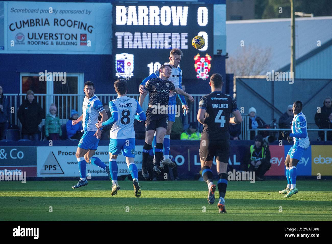Barrow vs tranmere rovers hi-res stock photography and images - Alamy