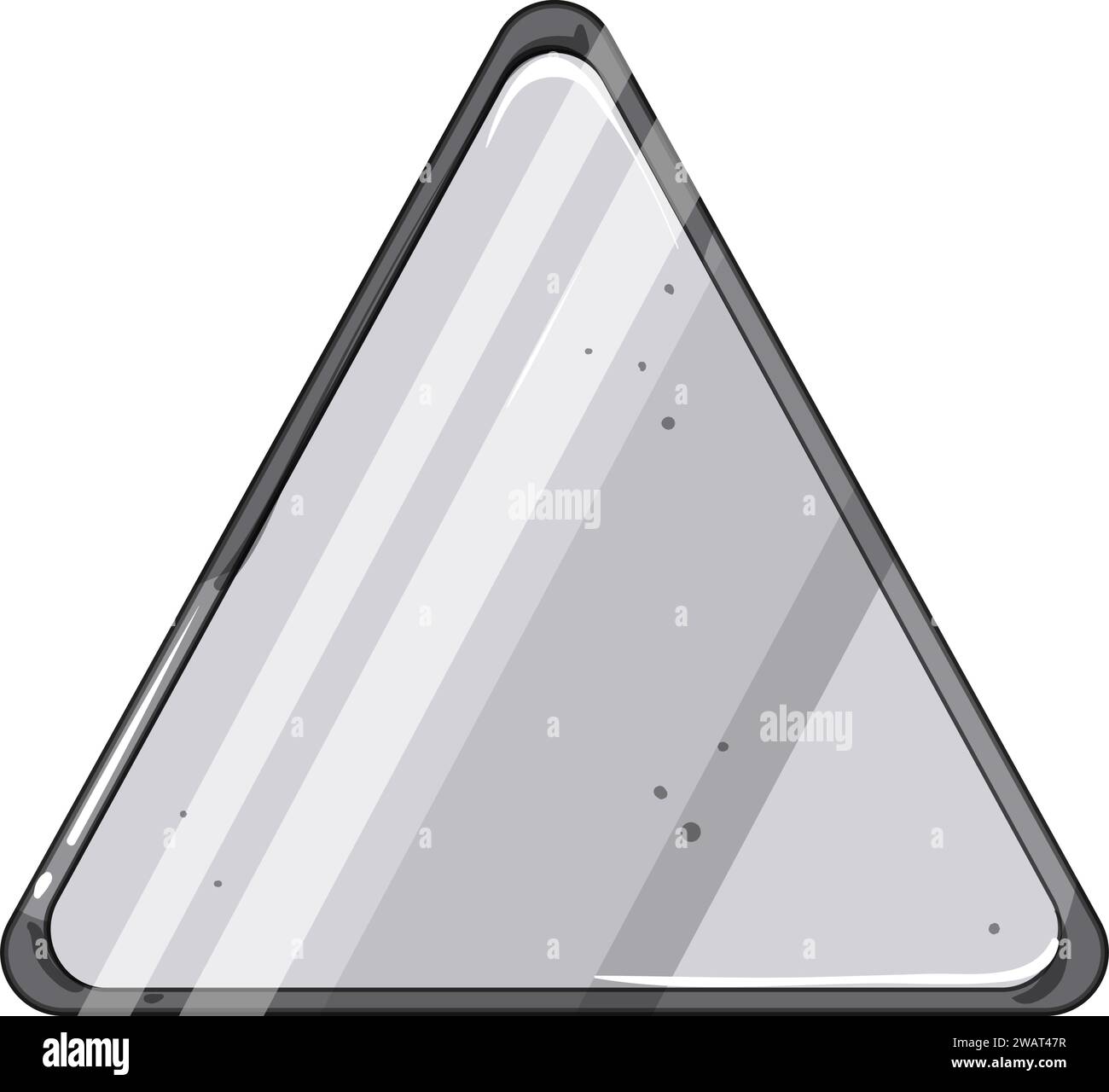 Silver and golden cartoon vector title banners or metal hi-res stock ...