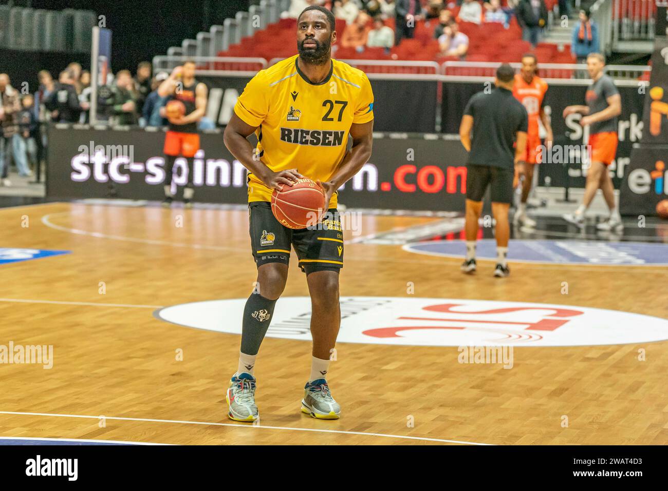 Chemnitz, Deutschland 06. Januar 2024: 1.BBL - 2023/2024 - Niners ...