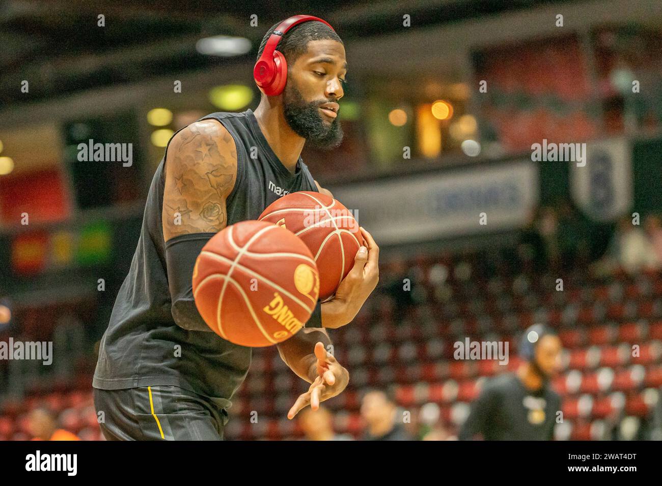 Chemnitz, Deutschland 06. Januar 2024: 1.BBL - 2023/2024 - Niners ...