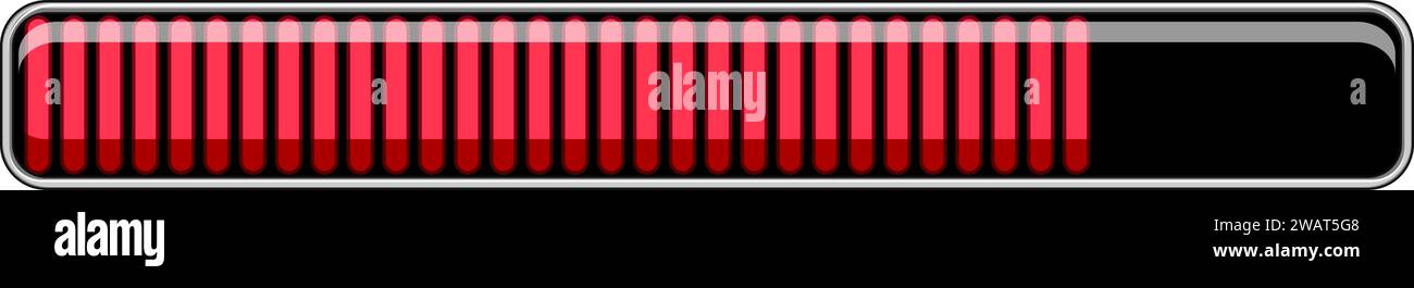 infographic progress bar cartoon vector illustration Stock Vector Image ...