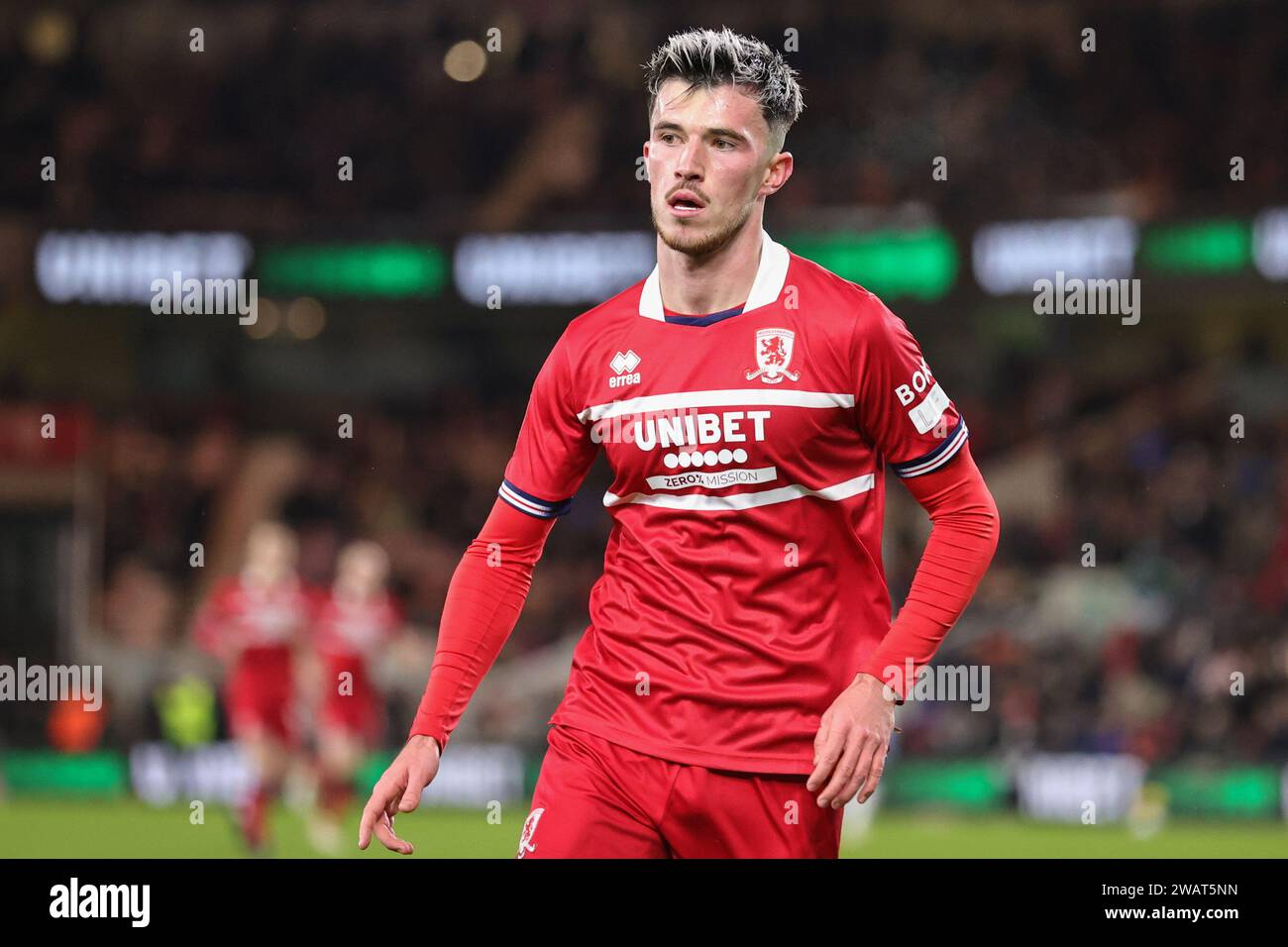 Alex Gilbert of Middlesbrough during the Emirates FA Cup Third Round ...