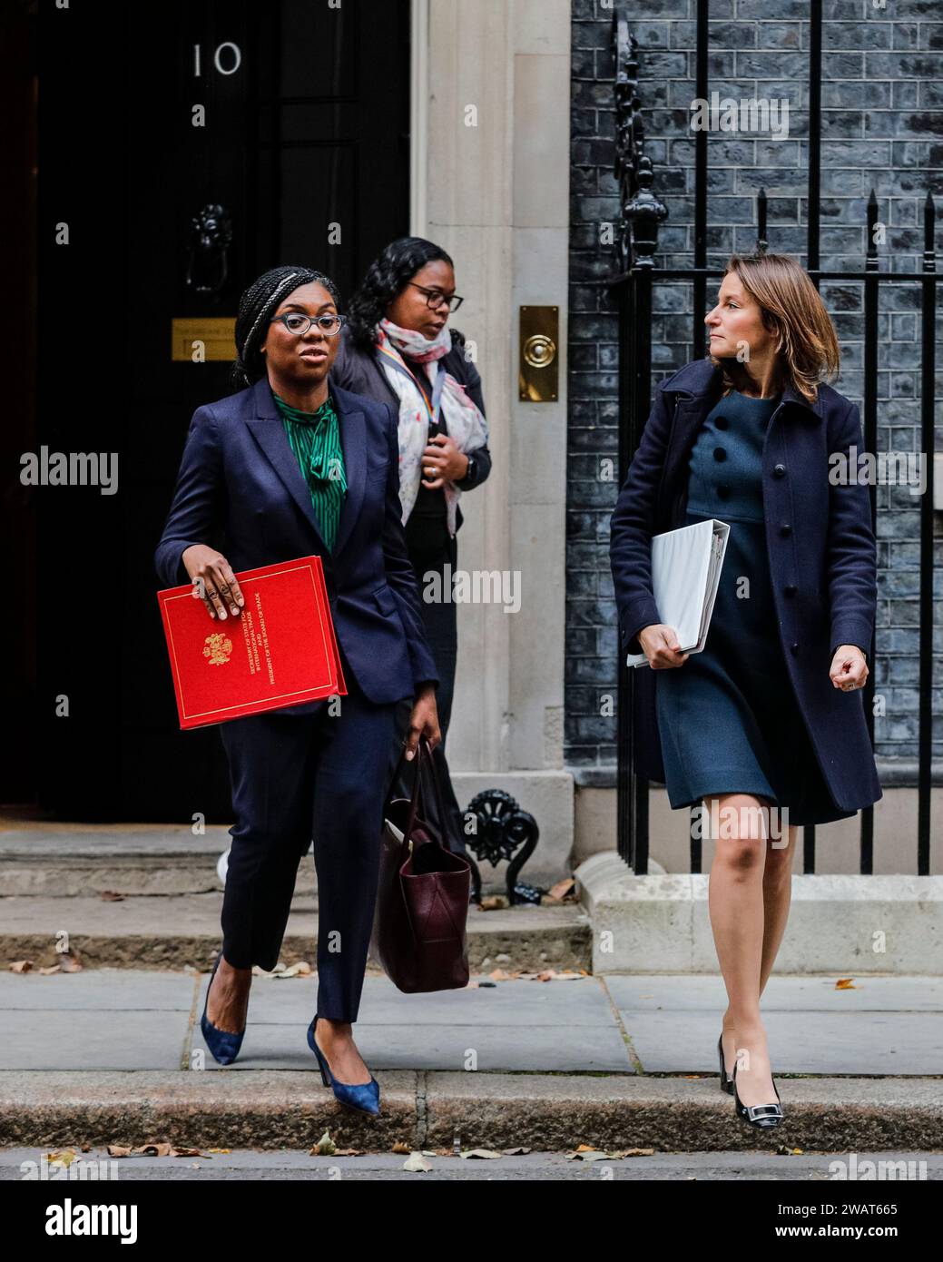 Kemi Badenoch, MP, International Trade Secretary and Lucy Frazer ...