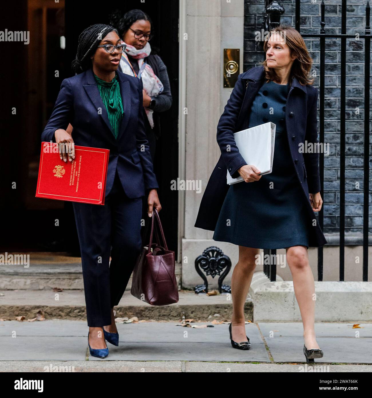 Kemi Badenoch, MP, International Trade Secretary and Lucy Frazer ...