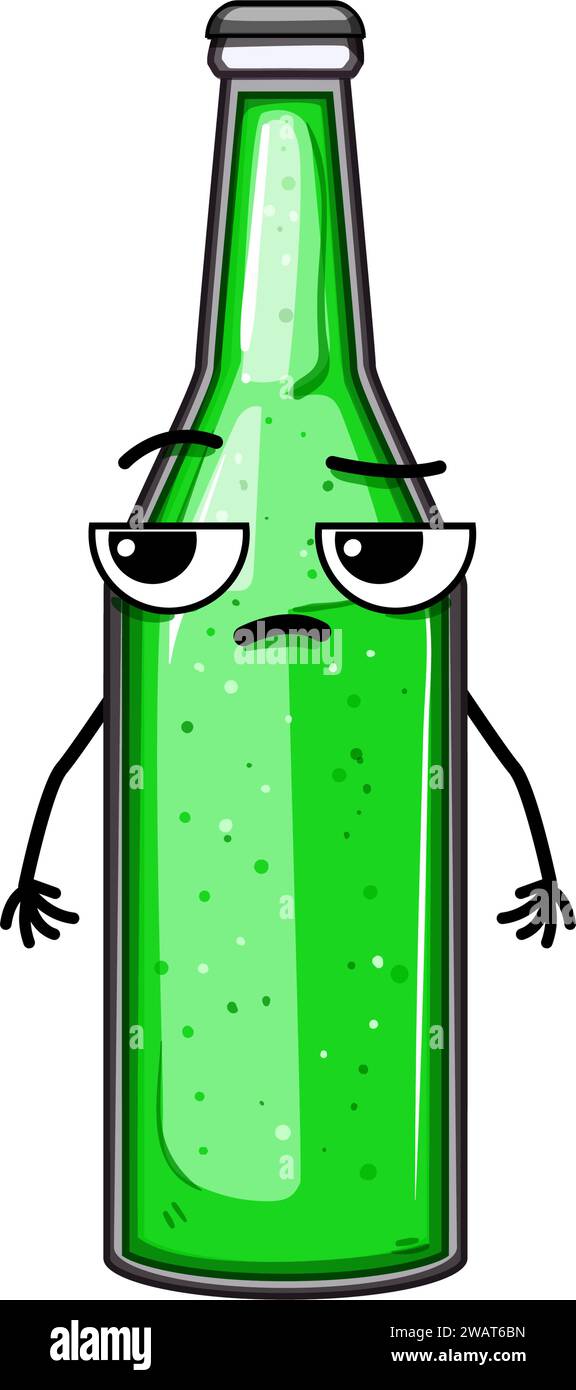 cola soda bottle character cartoon vector illustration Stock Vector ...