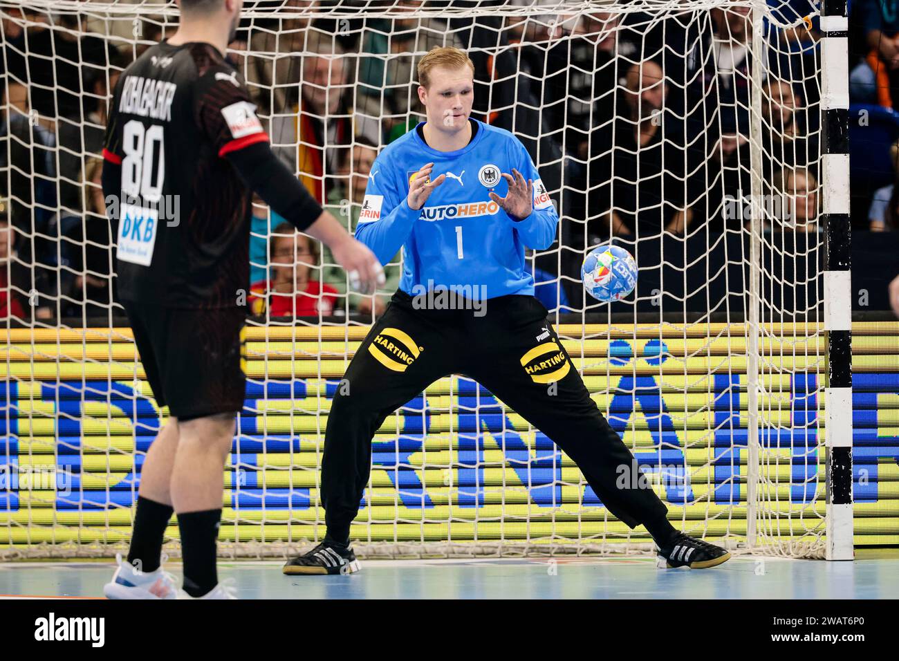 Kiel, Germany. 06th Jan, 2024. Handball: International match, Germany ...