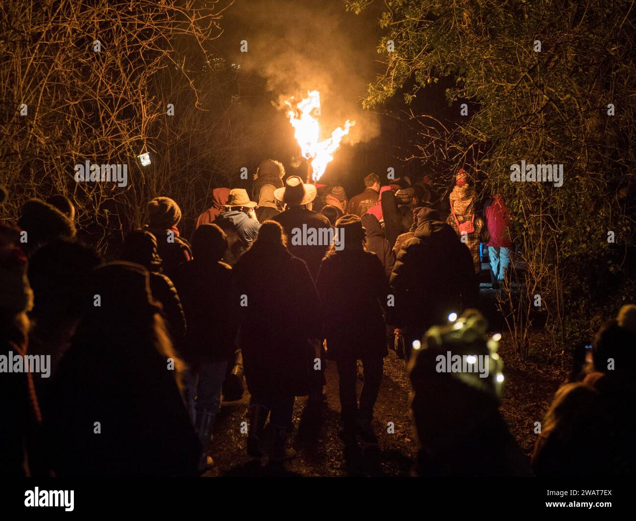 New Ash Green, Kent, UK. 6th Jan, 2024. New Ash Green in Kent still ...