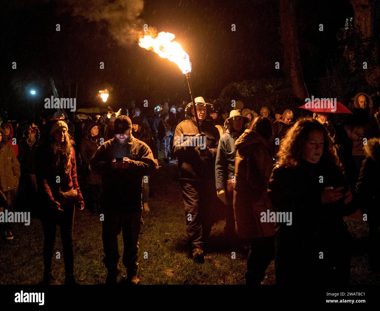 New Ash Green, Kent, UK. 6th Jan, 2024. New Ash Green in Kent still ...