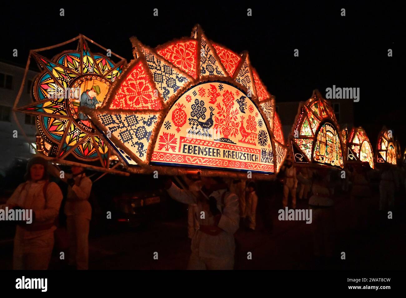 Ebensee, Austria - 01 05 2024 - The Glöcklerlauf in Ebensee, Kick-off ...
