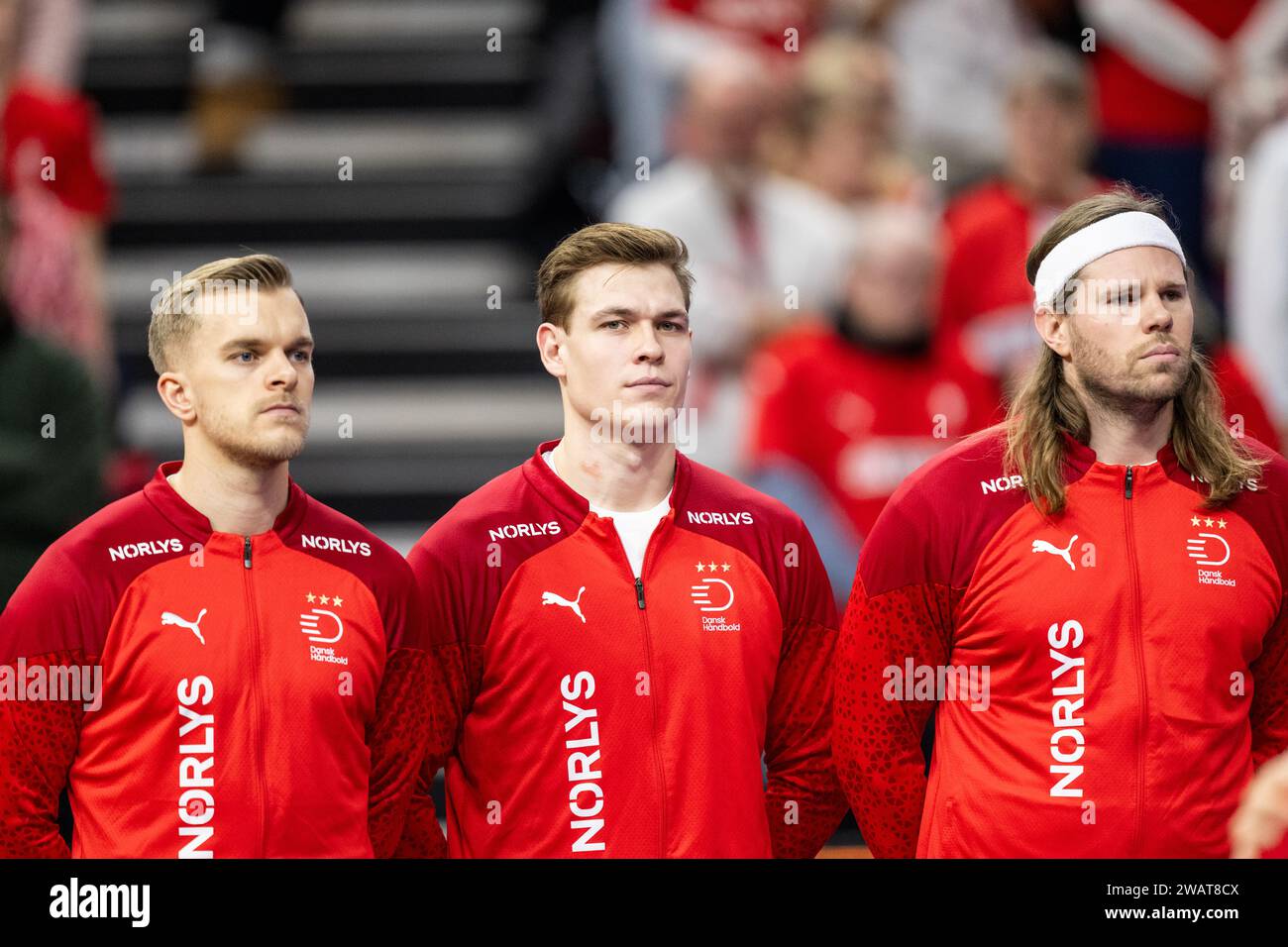 Copenhagen, Denmark. 06th Jan, 2024. (L-R) Johan Hansen, Lukas ...