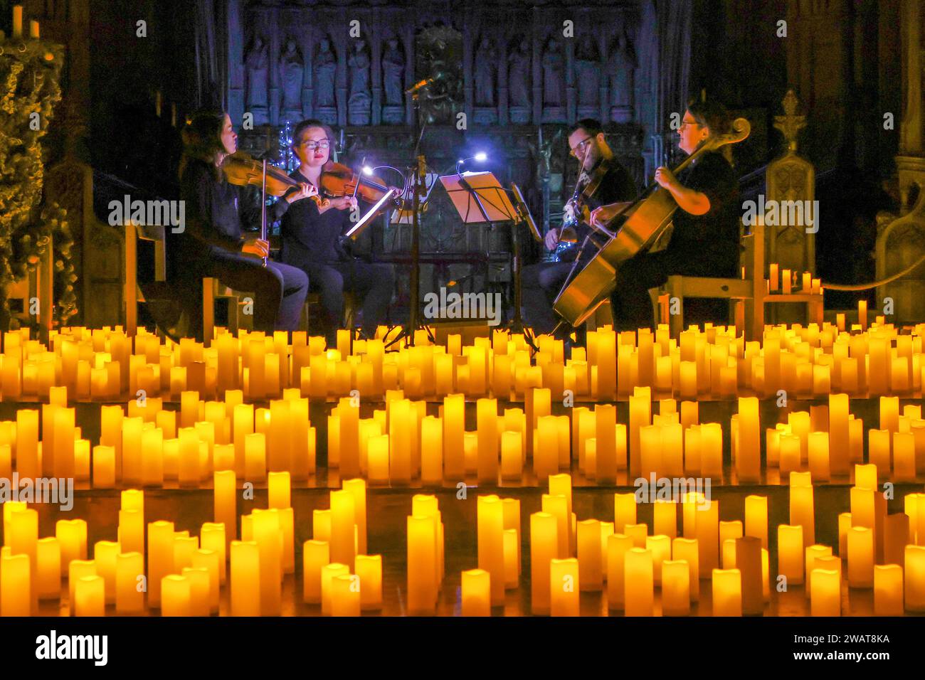 London, UK. 06th Jan, 2023. Candlelight, by Fever, concerts bringing ...