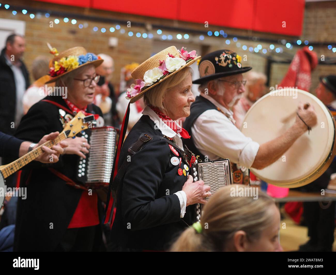 New Ash Green, Kent, UK. 6th Jan, 2024. New Ash Green in Kent still ...