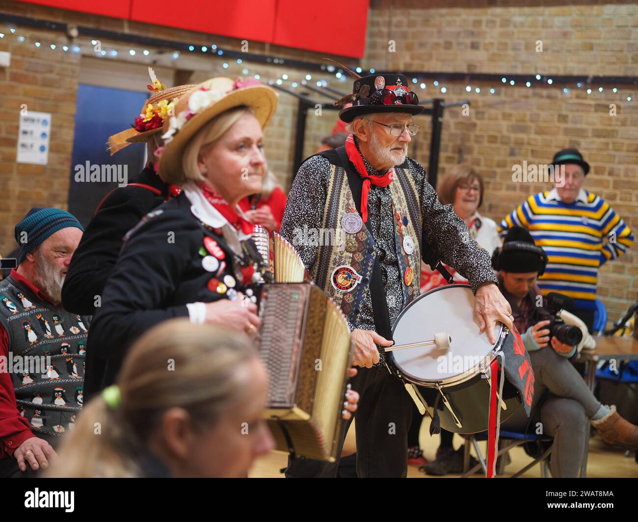 New Ash Green, Kent, UK. 6th Jan, 2024. New Ash Green in Kent still ...