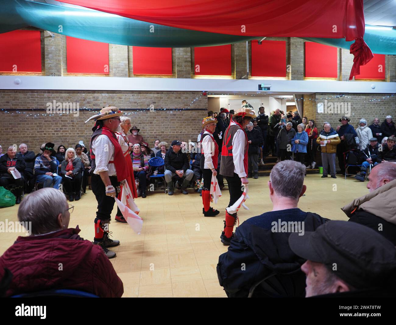 New Ash Green, Kent, UK. 6th Jan, 2024. New Ash Green in Kent still ...