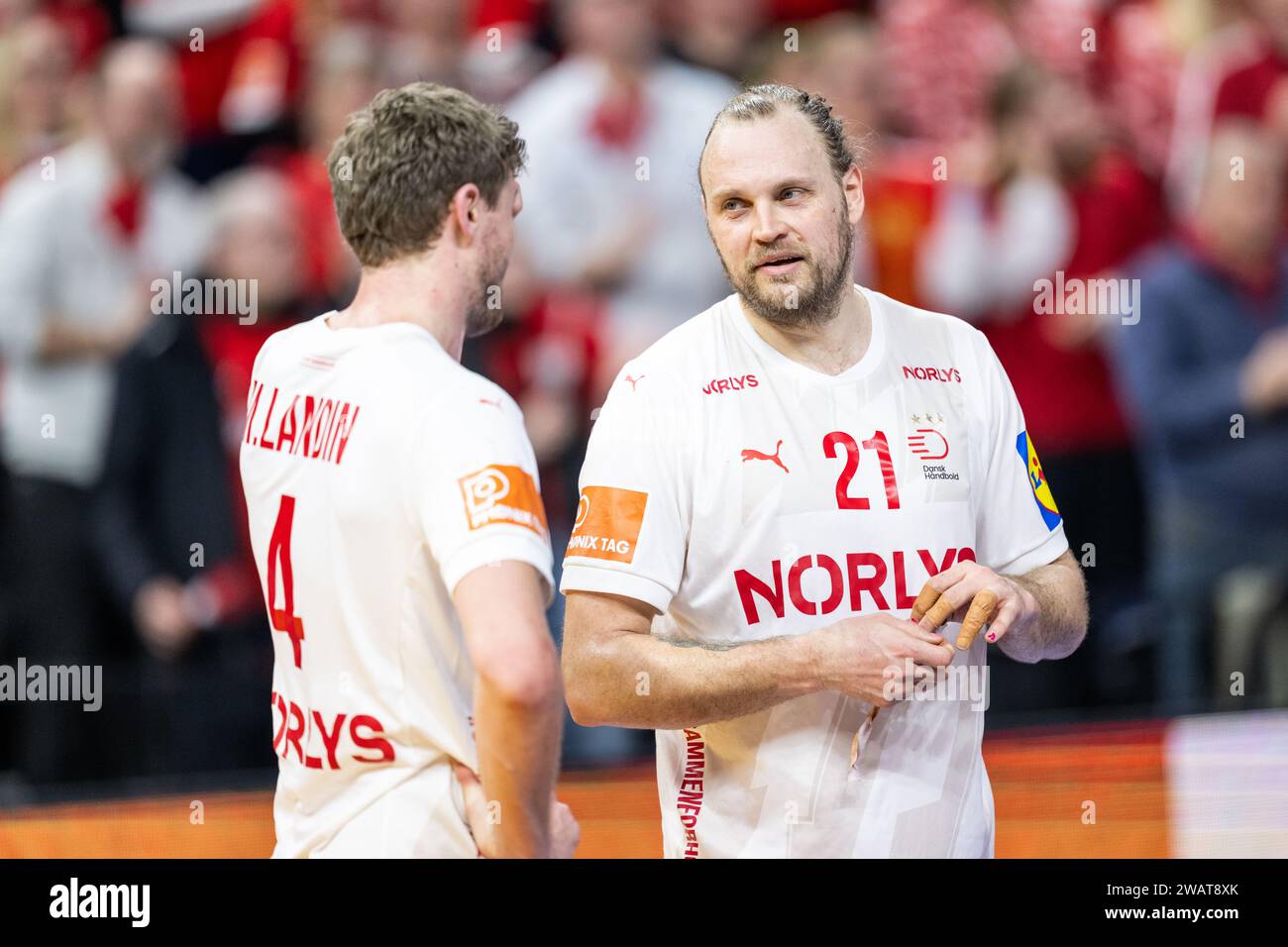 Copenhagen, Denmark. 06th Jan, 2024. Henrik Mollgaard (21) of Denmark ...