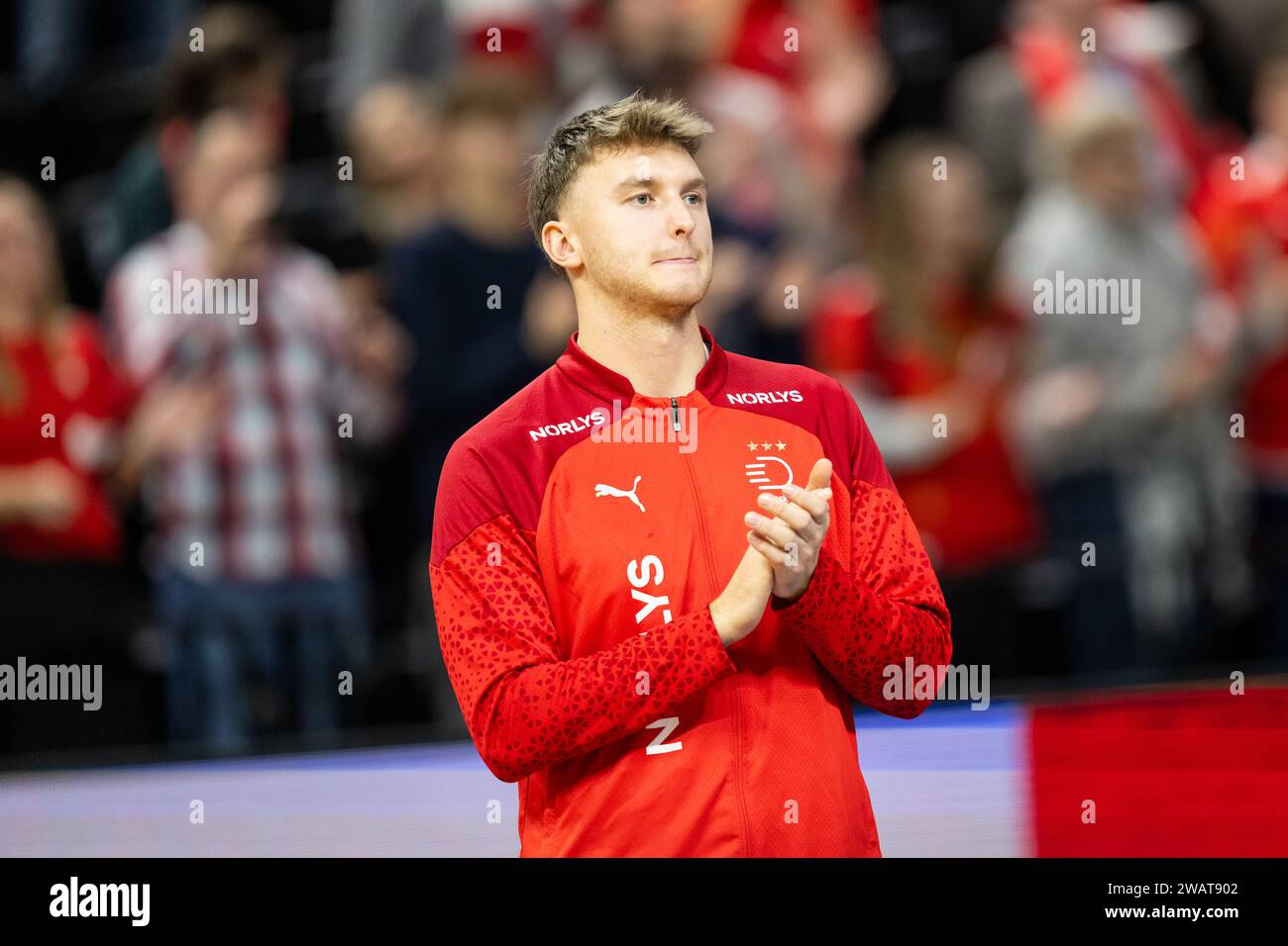 Copenhagen, Denmark. 06th Jan, 2024. Emil Madsen of Denmark seen during ...