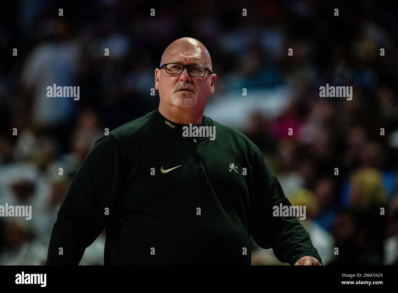 Winston-Salem, NC, USA. 6th Jan, 2024. Wake Forest head coach Steve ...
