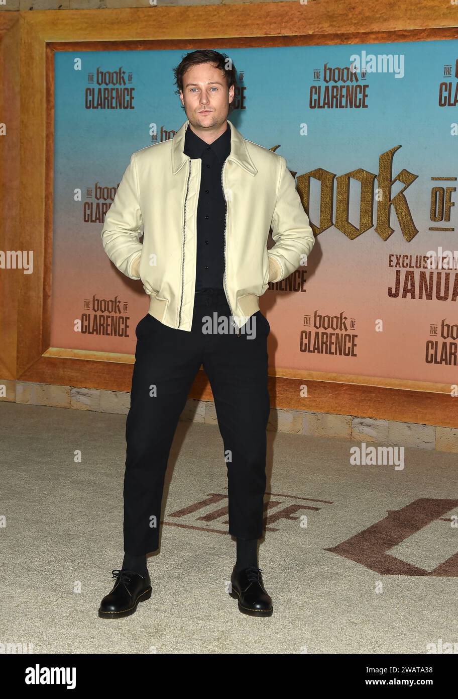 Los Angeles, USA. 05th Jan, 2024. Jordan Patrick Smith arriving to Sony ...
