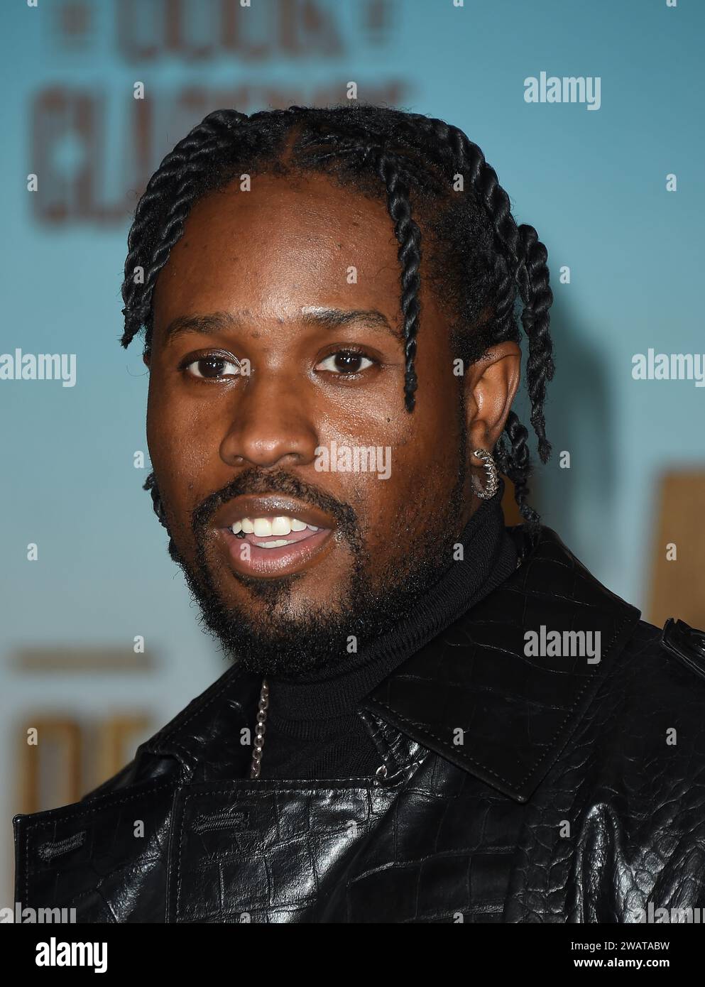 Los Angeles, USA. 05th Jan, 2024. Shameik Moore arriving to Sony's “The Book of Clarence” Los ...