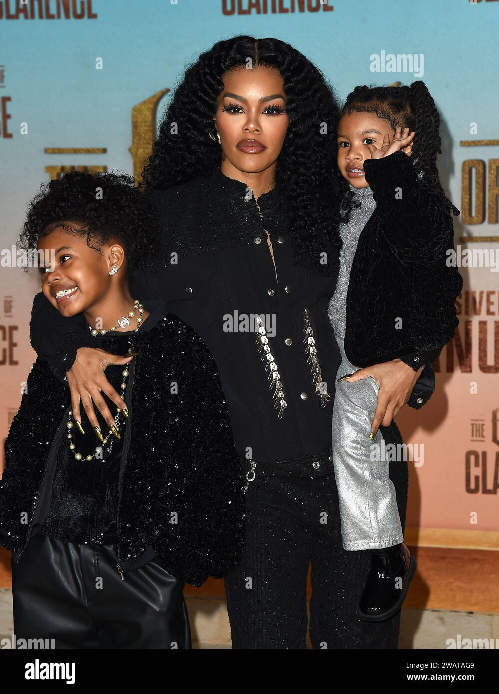 Los Angeles, USA. 05th Jan, 2024. Iman "Junie" Tayla Shumpert Jr ...