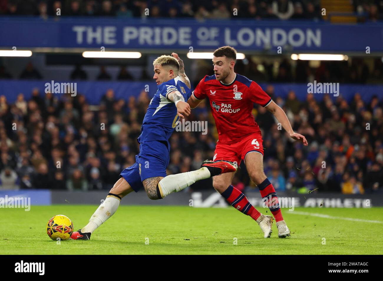 London, UK. 6th January 2024; Stamford Bridge, Chelsea, London, England ...
