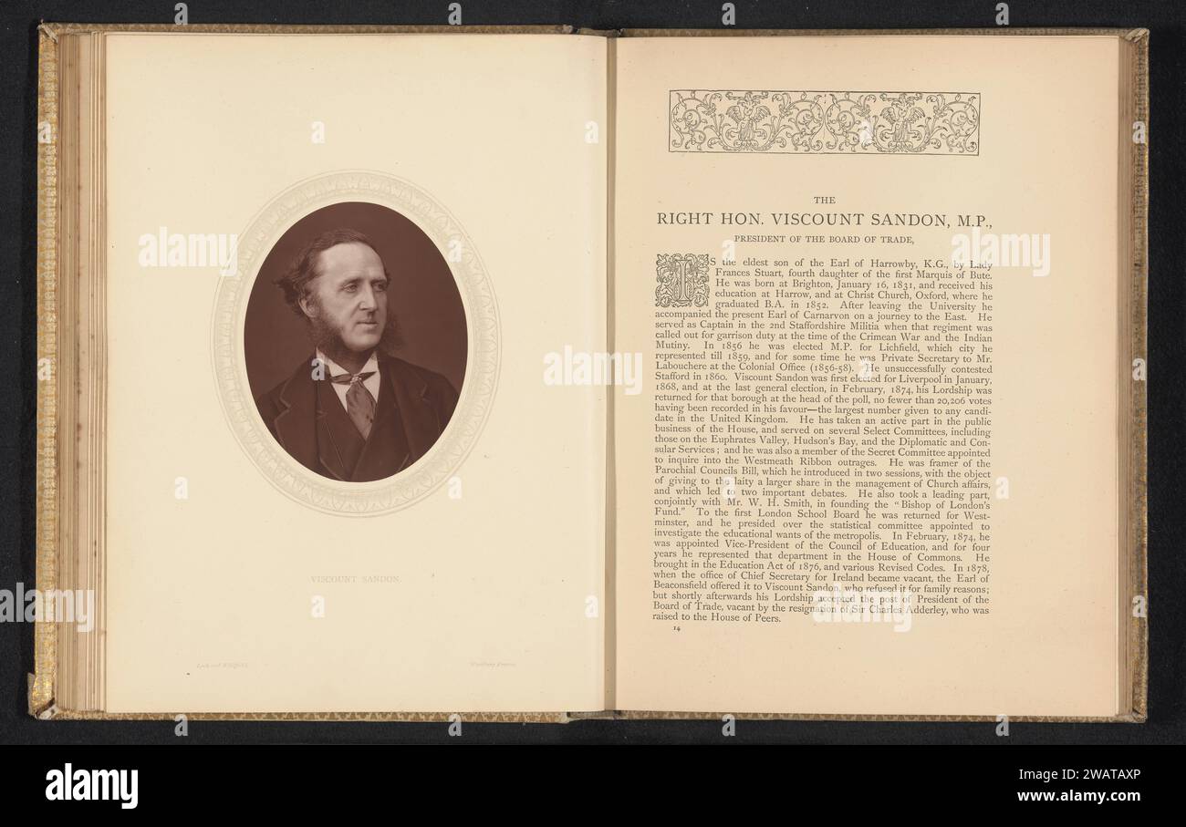 Viscount sandon hi-res stock photography and images - Alamy