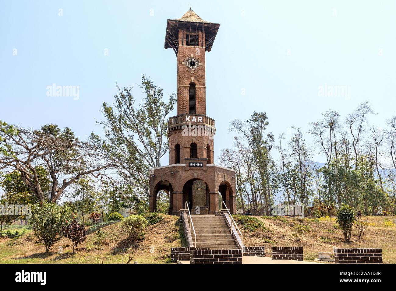 WW1 memorial to 1,300 Malawian soldiers of the King's African Rifles ...