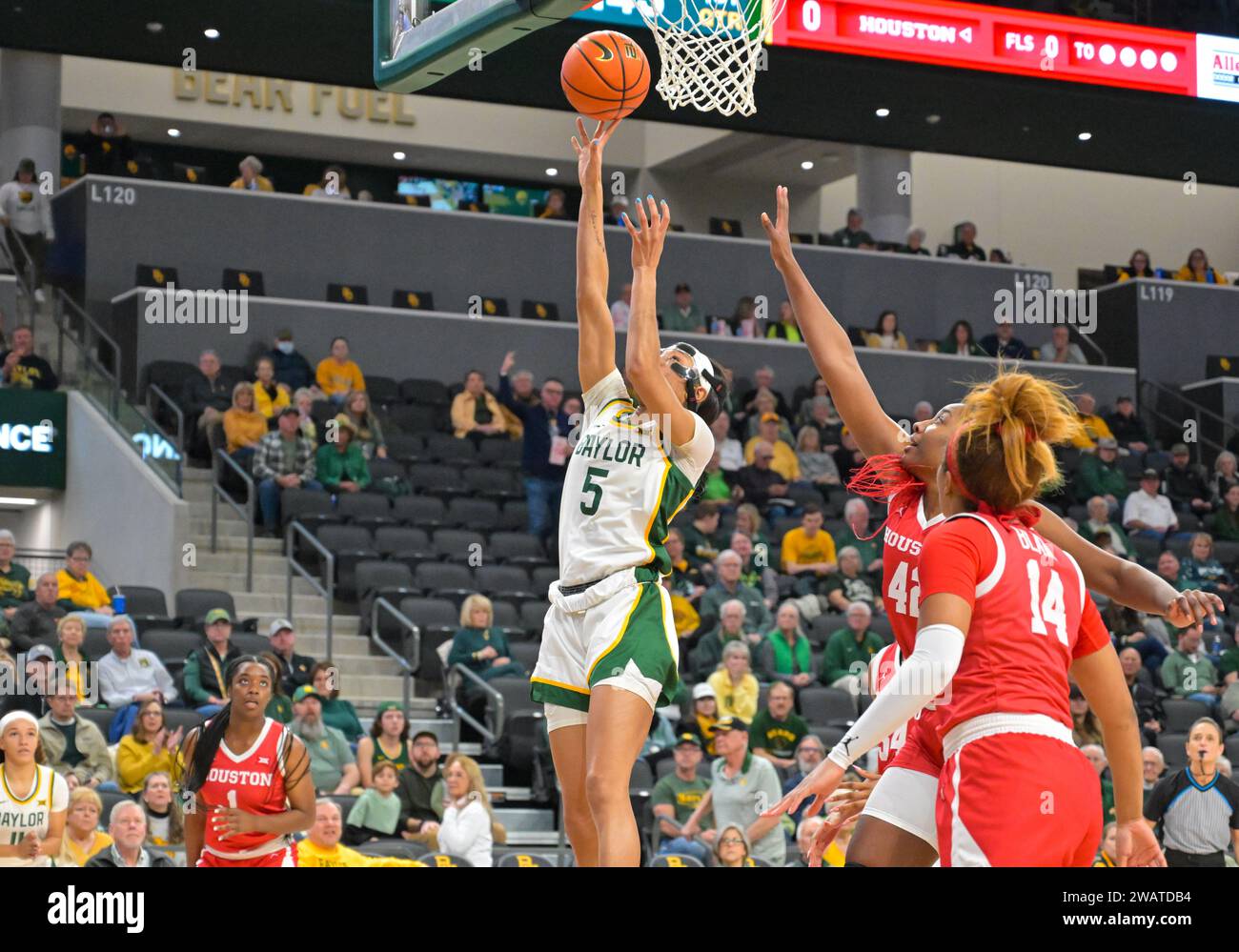 Waco, Texas, USA. 6th Jan, 2024. Baylor Lady Bears guard Darianna ...