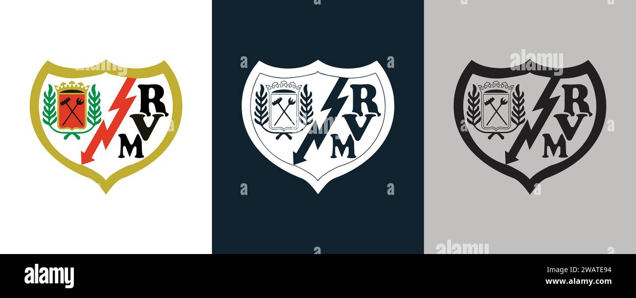 Rayo vallecano soccer Stock Vector Images - Alamy