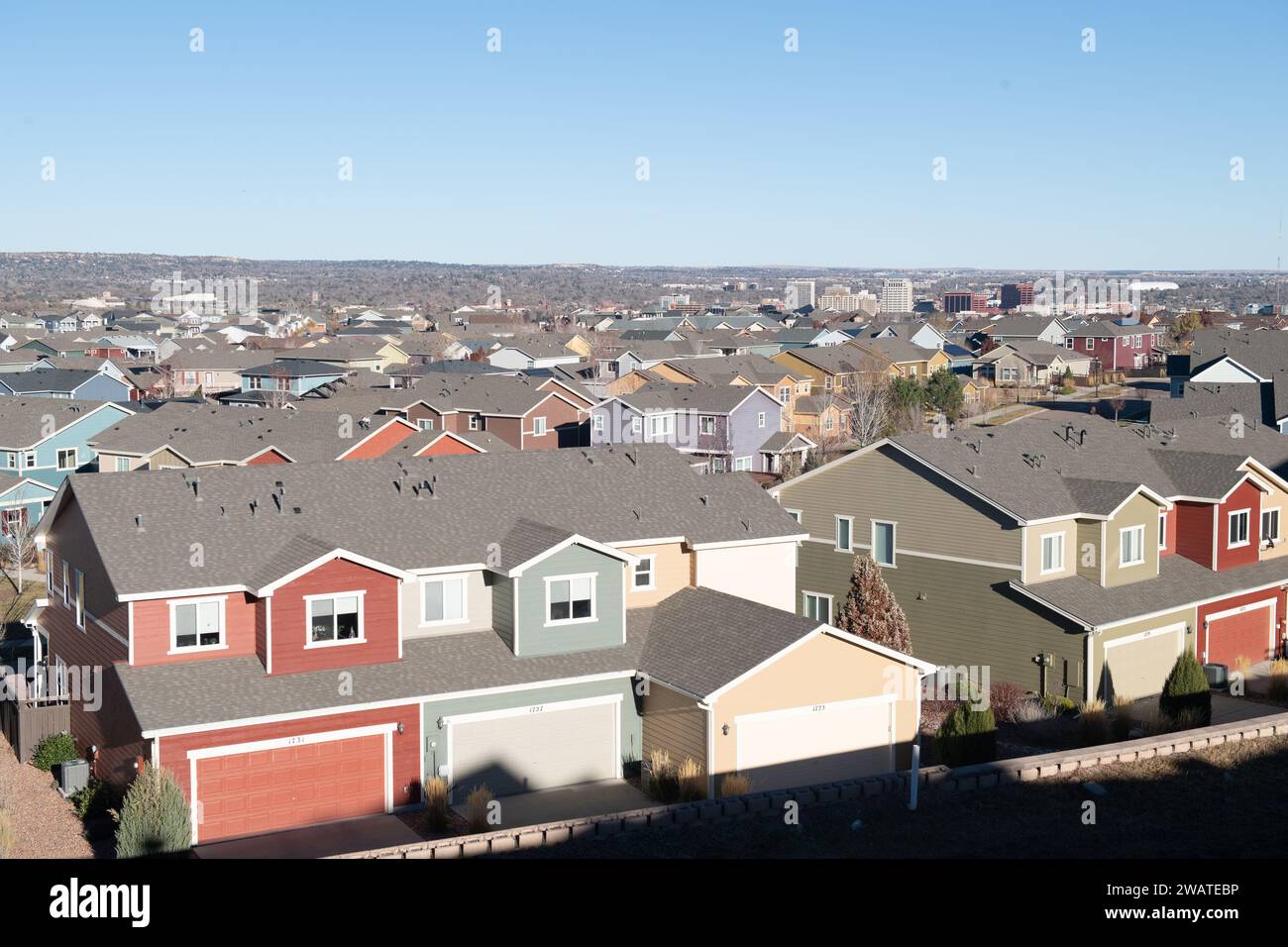 Development subdivision housing hi-res stock photography and images - Alamy