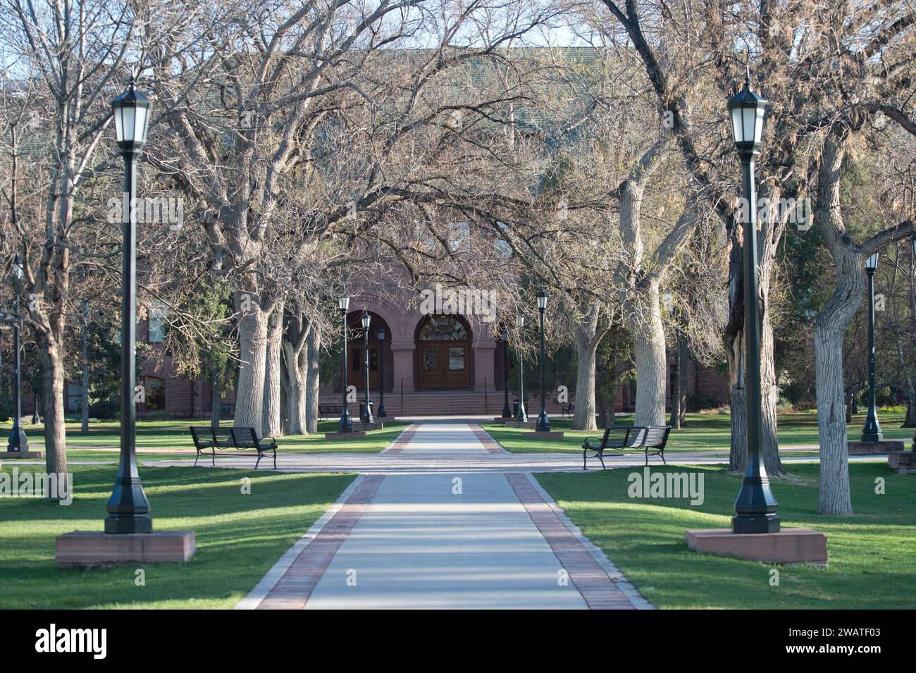 Buildings on the campus of Colorado College, a private liberal arts ...