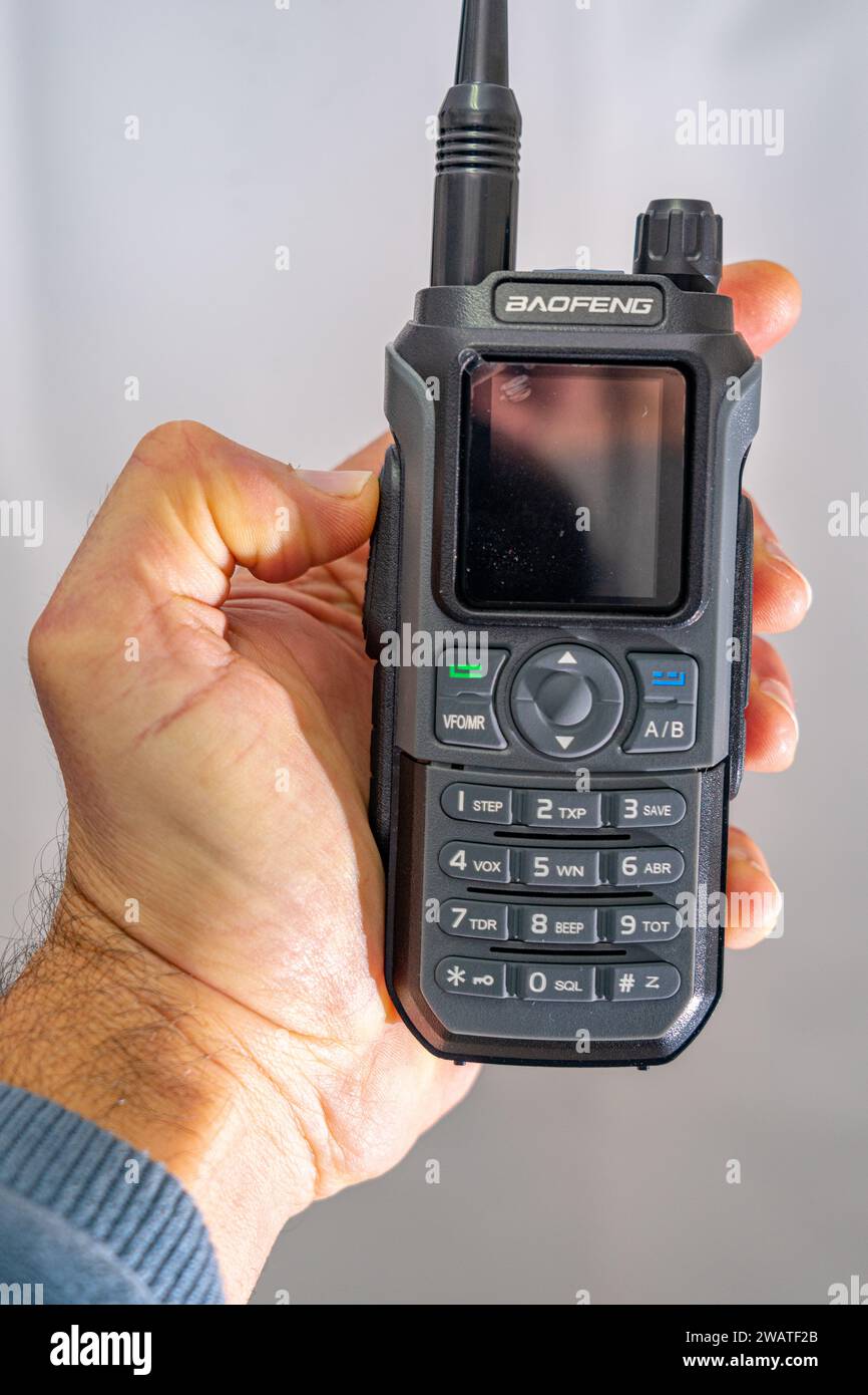 Security radio hi-res stock photography and images - Alamy