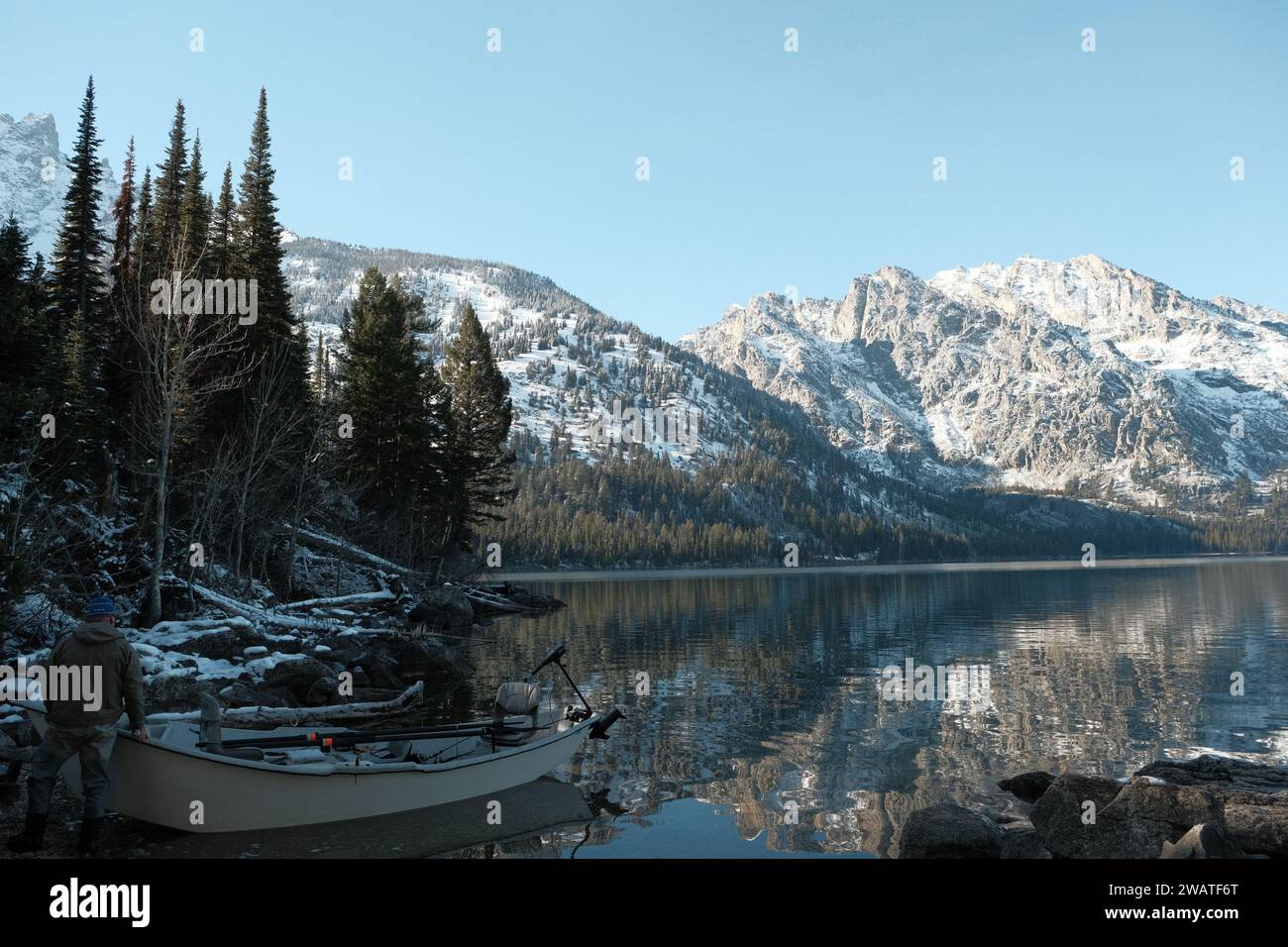 Grand teton national park jenny lake hi-res stock photography and ...